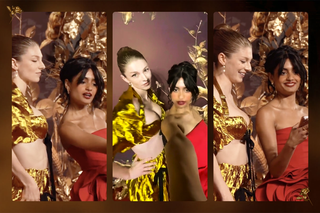 Tube Girl goes viral on The Hunger Games red carpet